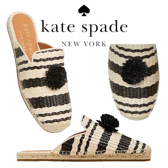 kate spade | Shoes | Nwb Kate Spade Solero Slides Mule Espadrille With ...